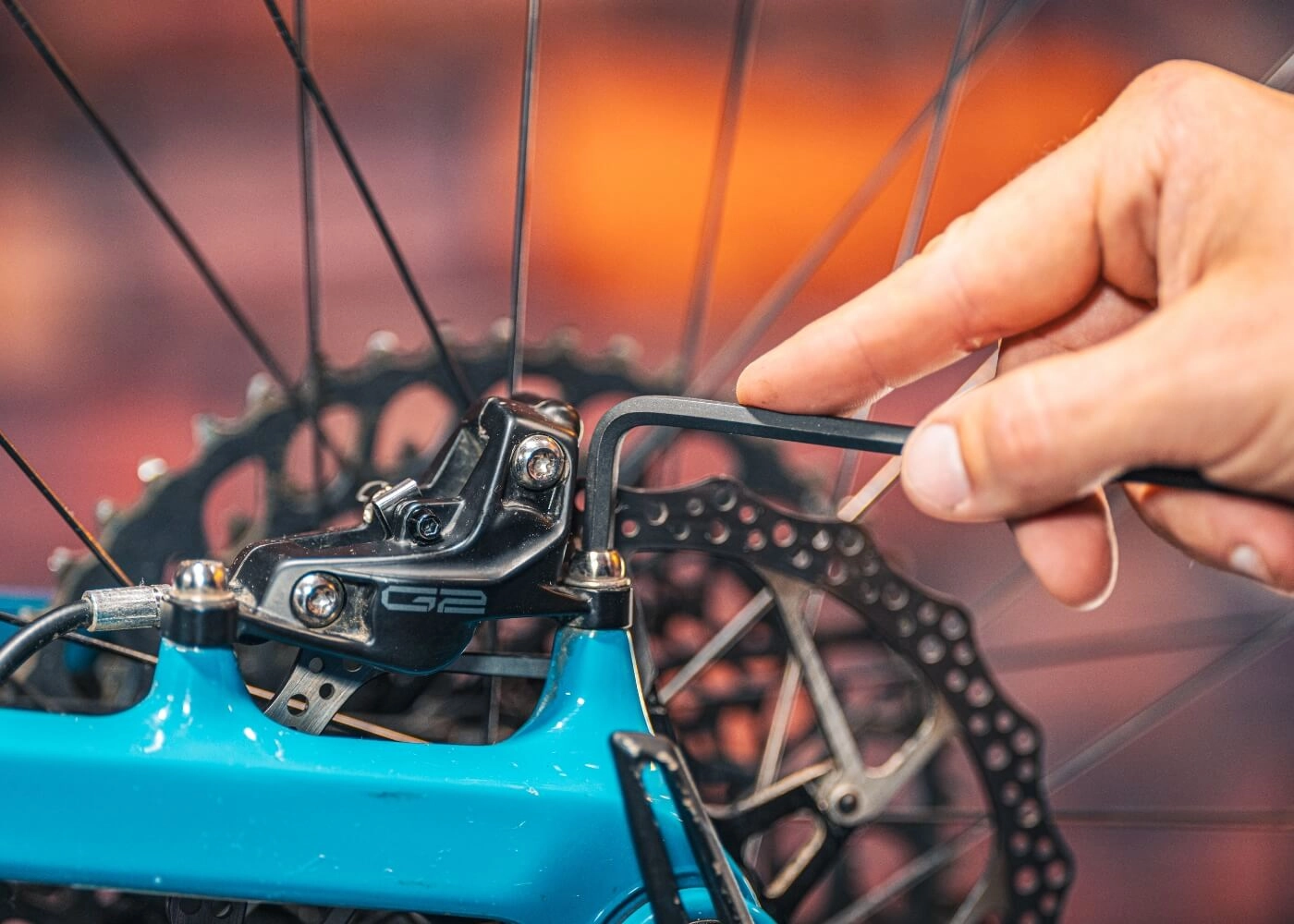 Disc Brake Bike Adjustment